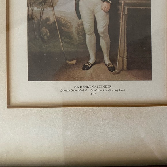 Accents | Henry Callender The Society Of Golfers At Blackheath Color ...